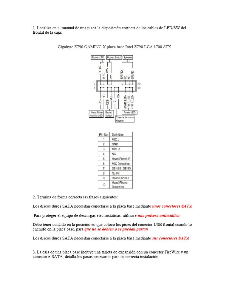 Actividad Pag 150 Alvaro Rivera | PDF | Conector eléctrico | Hardware ...