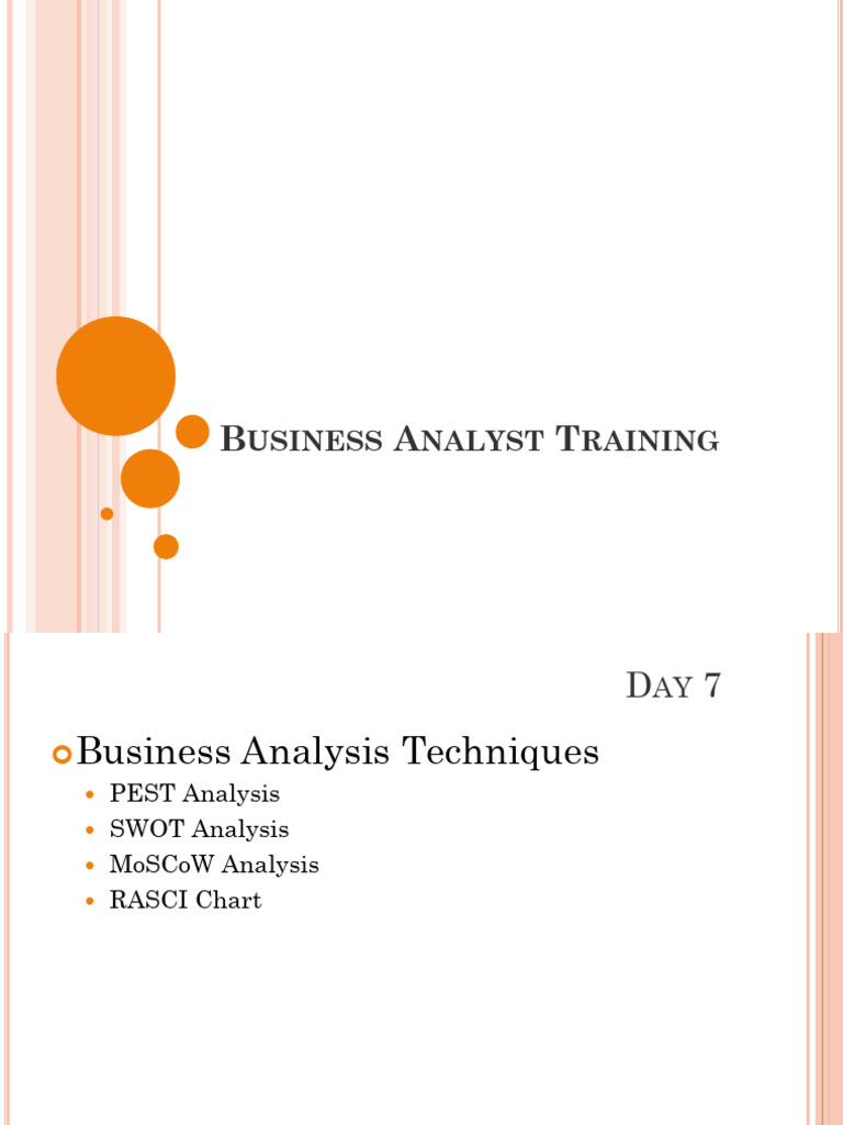 BA Training 08 | PDF
