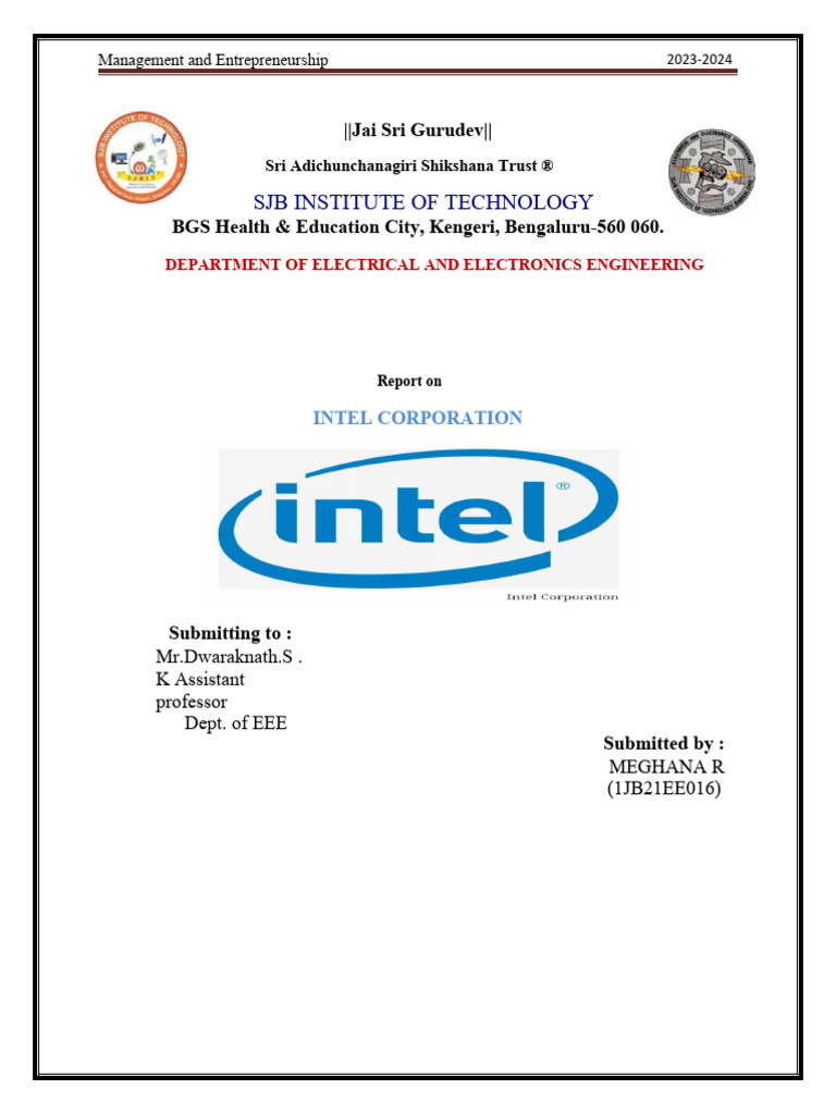 Intel | PDF | Intel | Microprocessor