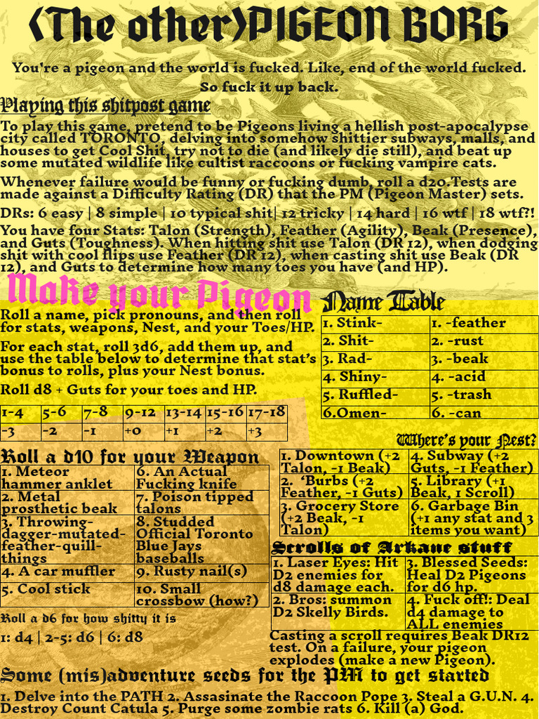 (The Other) Pigeon Borg | Download Free PDF | Birds | Ornithology