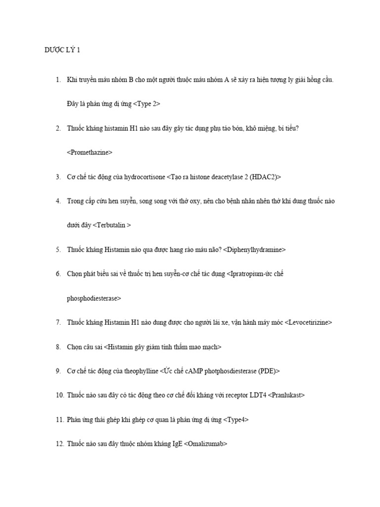 T NG H P DƯ C LÍ 1 | PDF