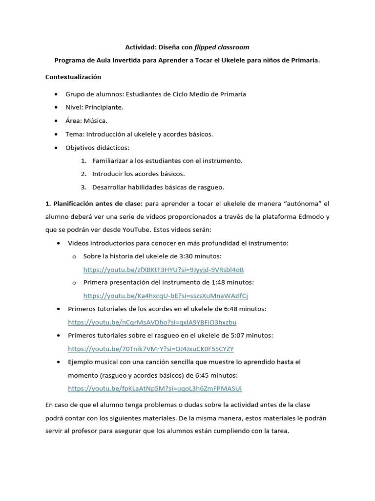 Actividad Aula Invertida | PDF | Comunicación humana | Aprendizaje
