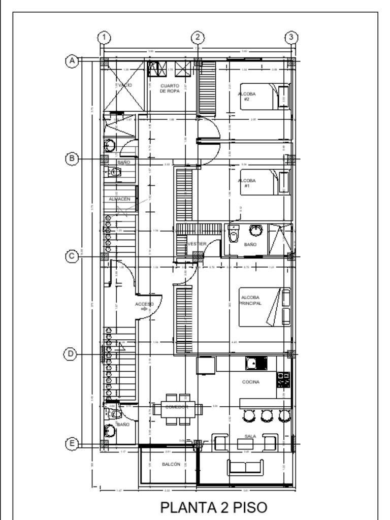Planta 2 Piso Fb-Plot | PDF