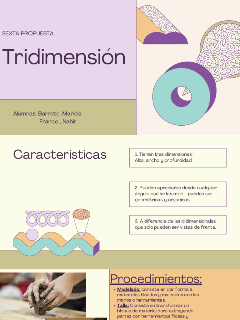 Tridimensión | PDF | Barro | Herramientas