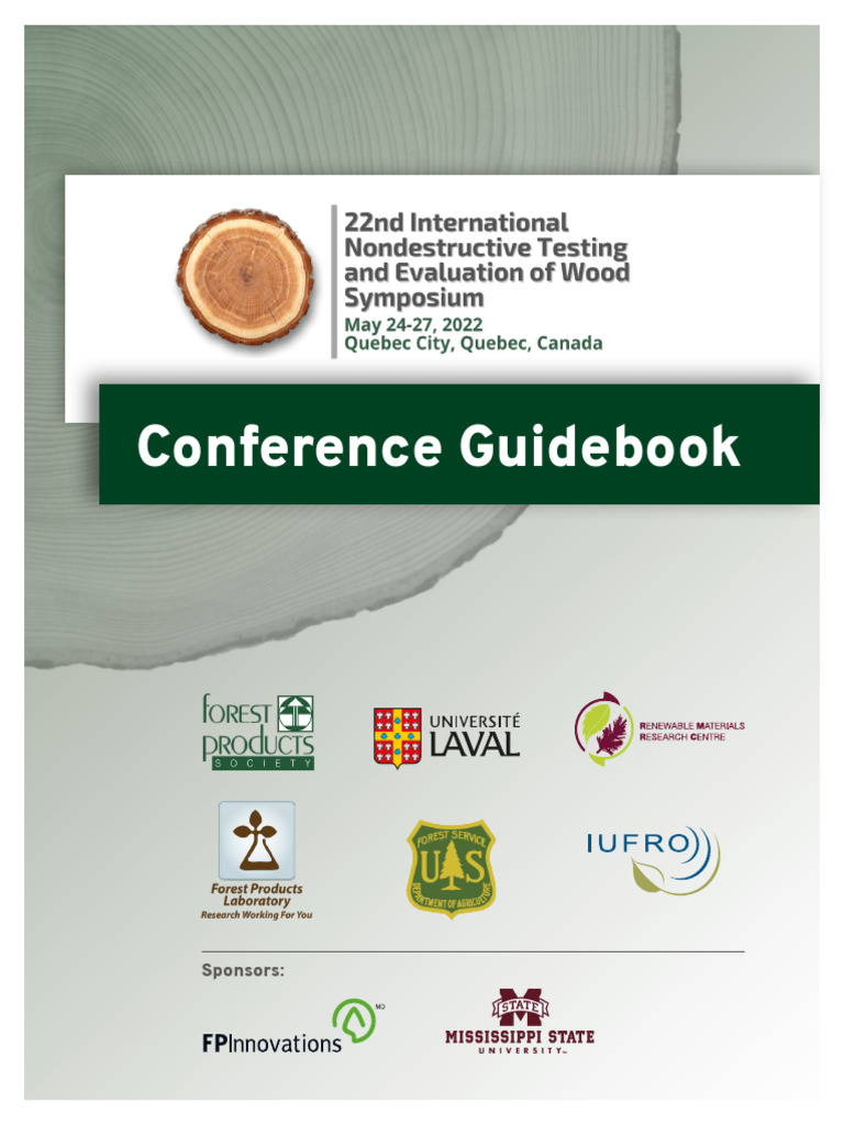 Nondestructive Testing Conference Guide | PDF | Nondestructive Testing ...