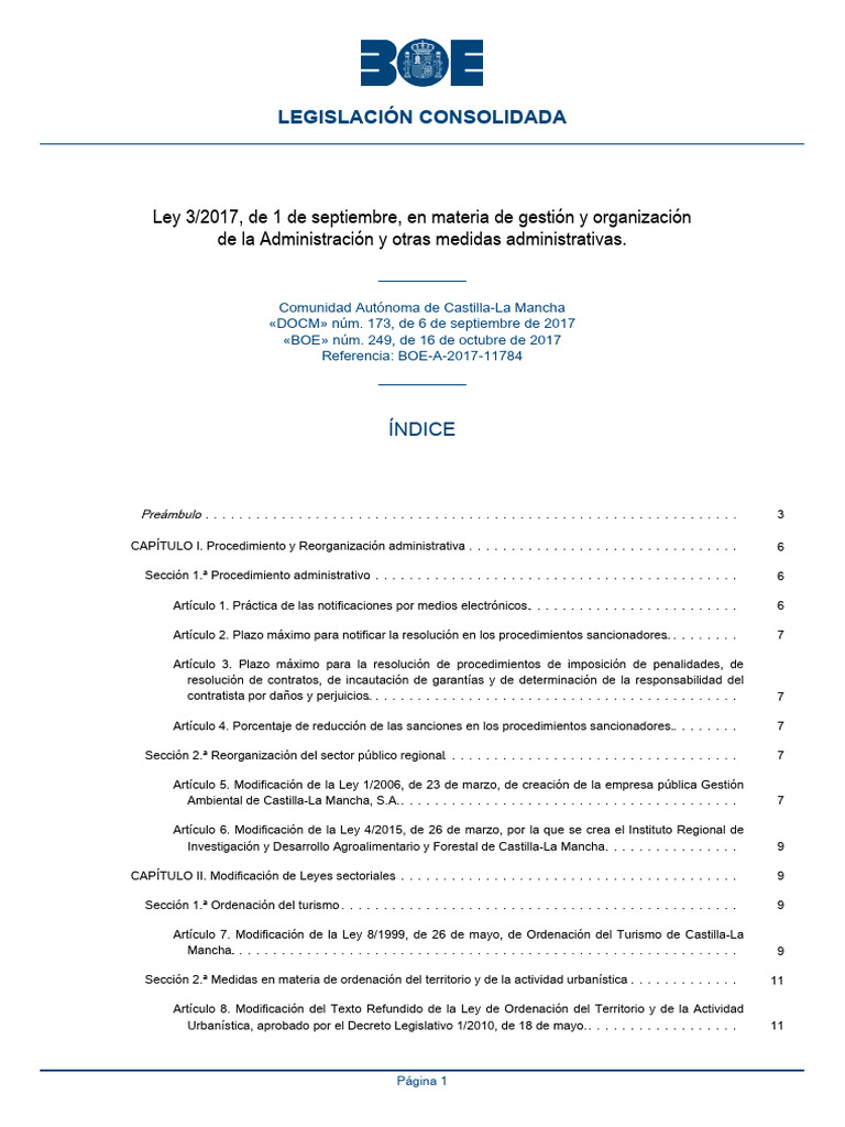 BOE A 2017 11784 Consolidado | PDF | Planificación urbana | Turismo