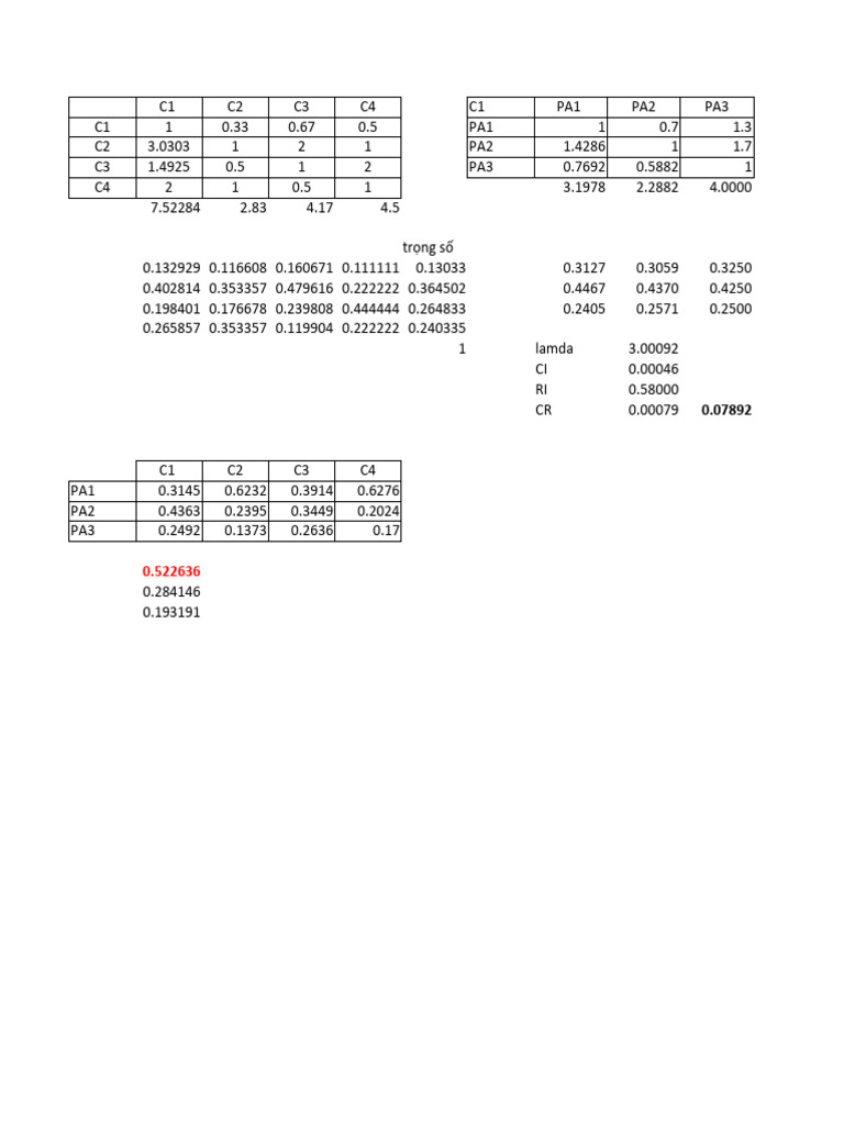 Btap Mô Hình RQĐ | PDF