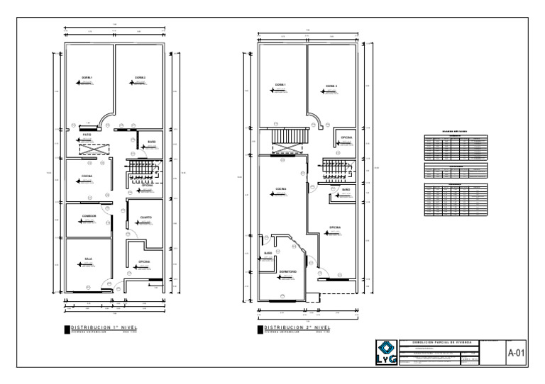 Plano Demolicion Primer y Segundo Piso | PDF