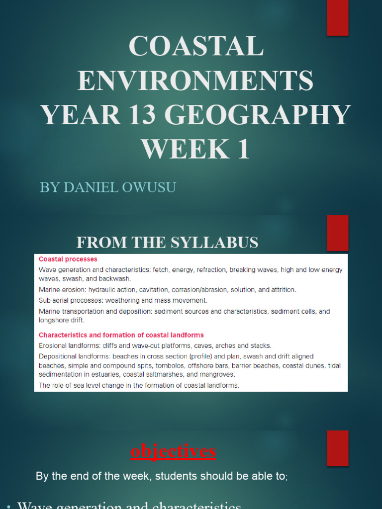 5.1 Coastal Environments | PDF | Coast | Coral Reef