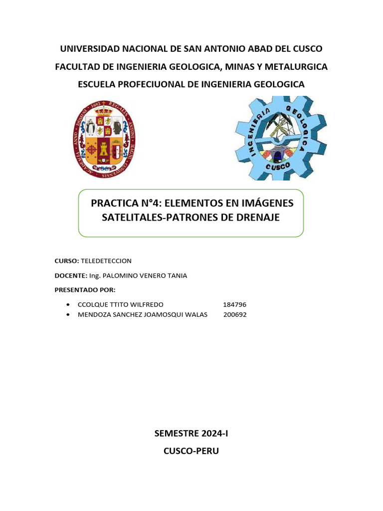 PRACTICA N°4 | PDF | Color | Agua