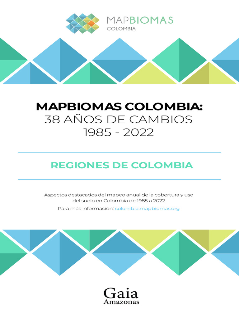 FactSheet - Mapbiomas BIOMAS DE COLOMBIA | PDF | Los bosques | Agua