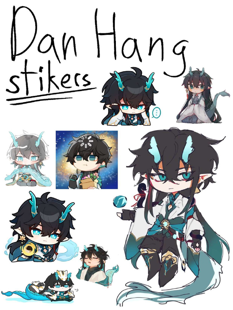 Dan Heng Stickers | PDF