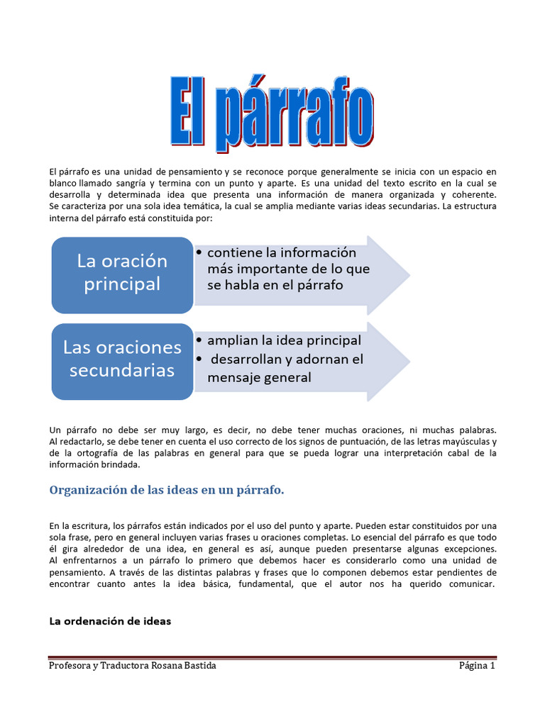 MÃ Dulo 2 | PDF | Párrafo | Traducciones