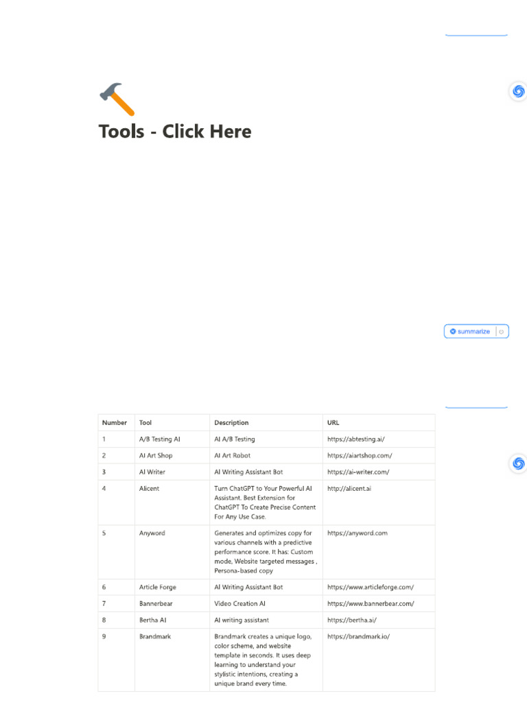 101 Ai Tools Pdf