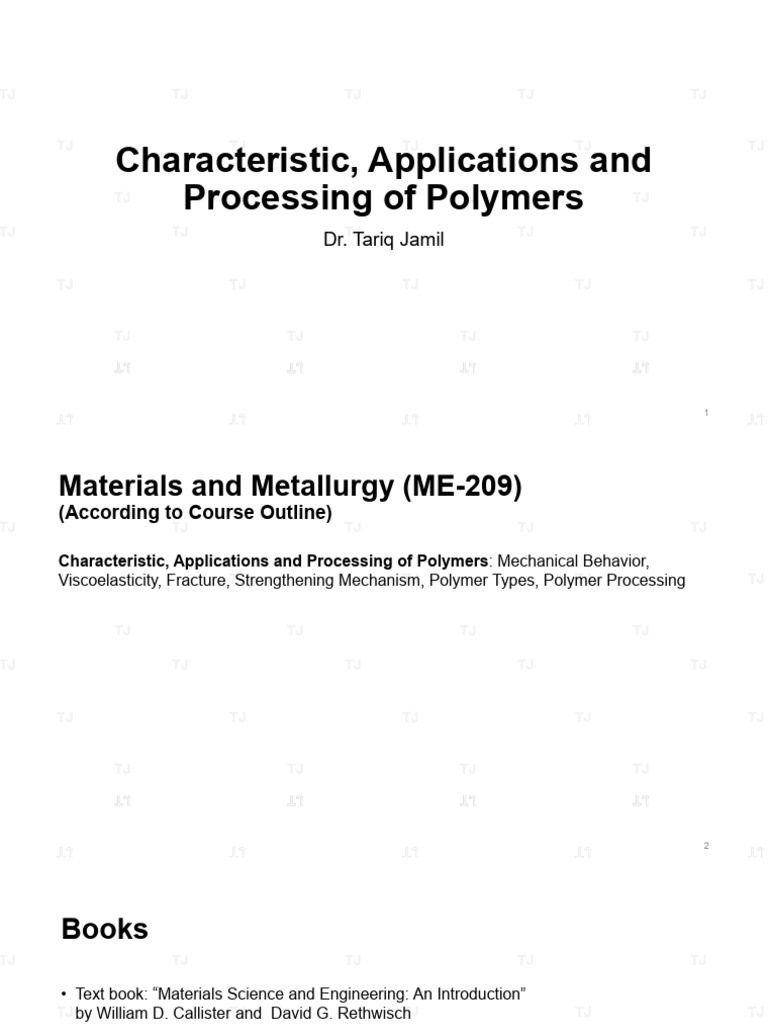 Polymers | Download Free PDF | Polymers | Plastic