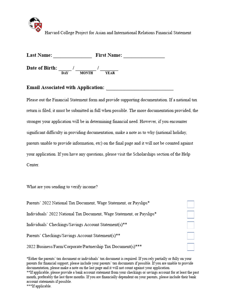 2024 ACONF HPAIR Financial Statement | PDF | United States Dollar ...