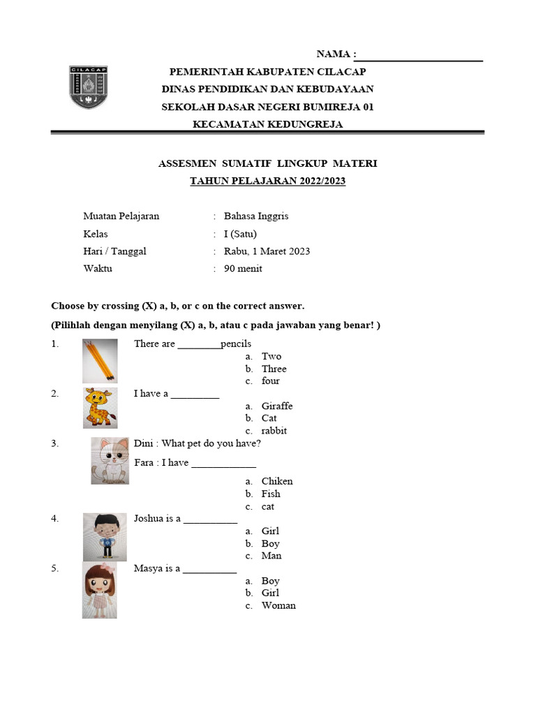 Pts Kelas 1 Pdf Ethnobiology Animals And Humans