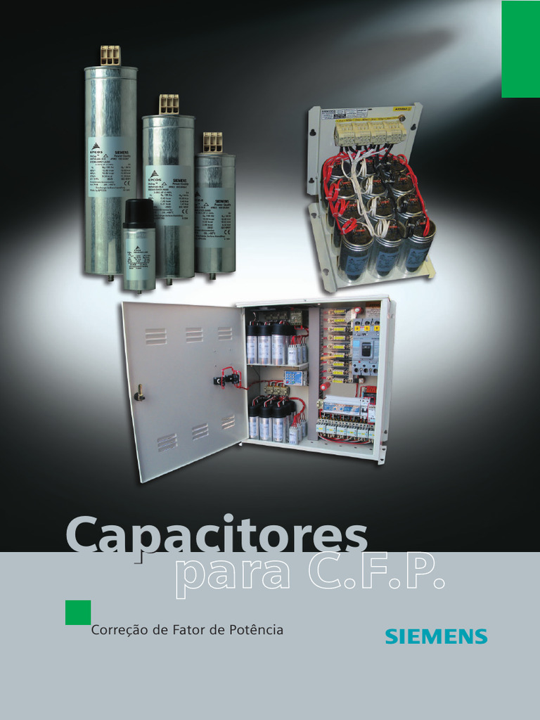 Capacitores Trifásicos PhiCap | PDF | Capacitor | Equipamento elétrico