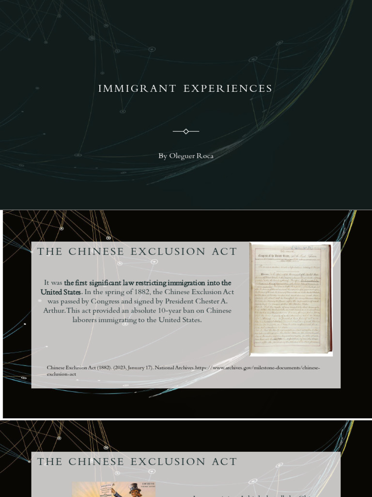 Immigrant Experiences: by Oleguer Roca | PDF | The United States ...