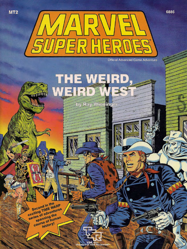 TSR6886 MT2 The Weird, Weird West Reduced | PDF