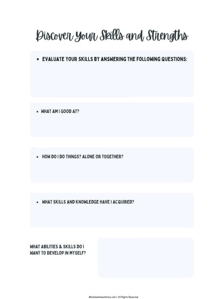 Ultimate Mental Health Worksheets Pack-5 | PDF