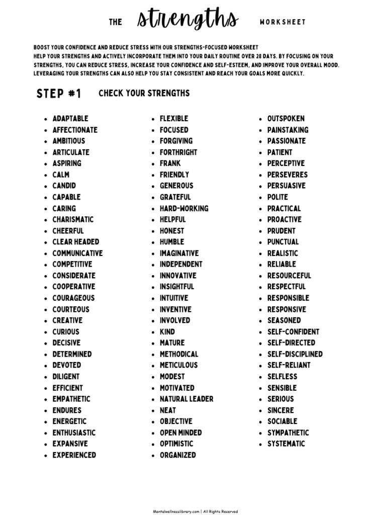 Ultimate Mental Health Worksheets Pack-4 | PDF | Psychological Concepts ...