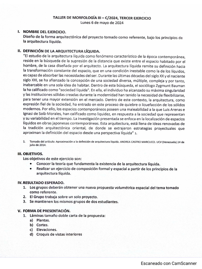 Morfologia - Tercer Ejercicio | PDF