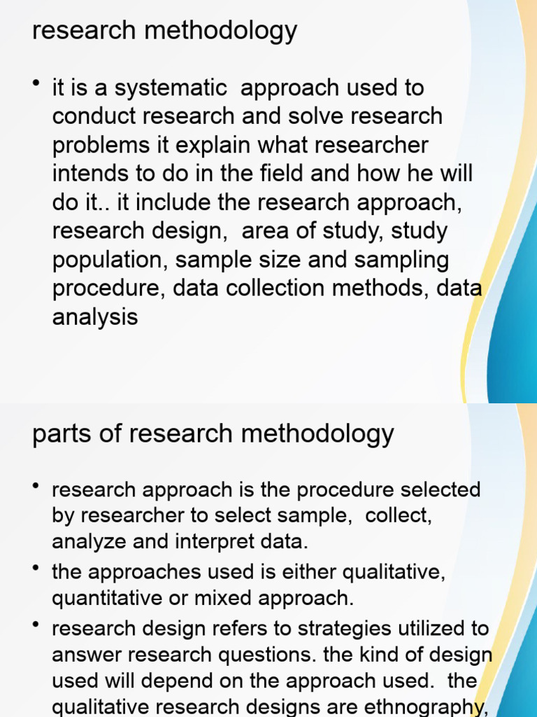 Research Methodology | PDF | Methodology | Sampling (Statistics) Research Methodology | PDF | Methodology | Sampling (Statistics)