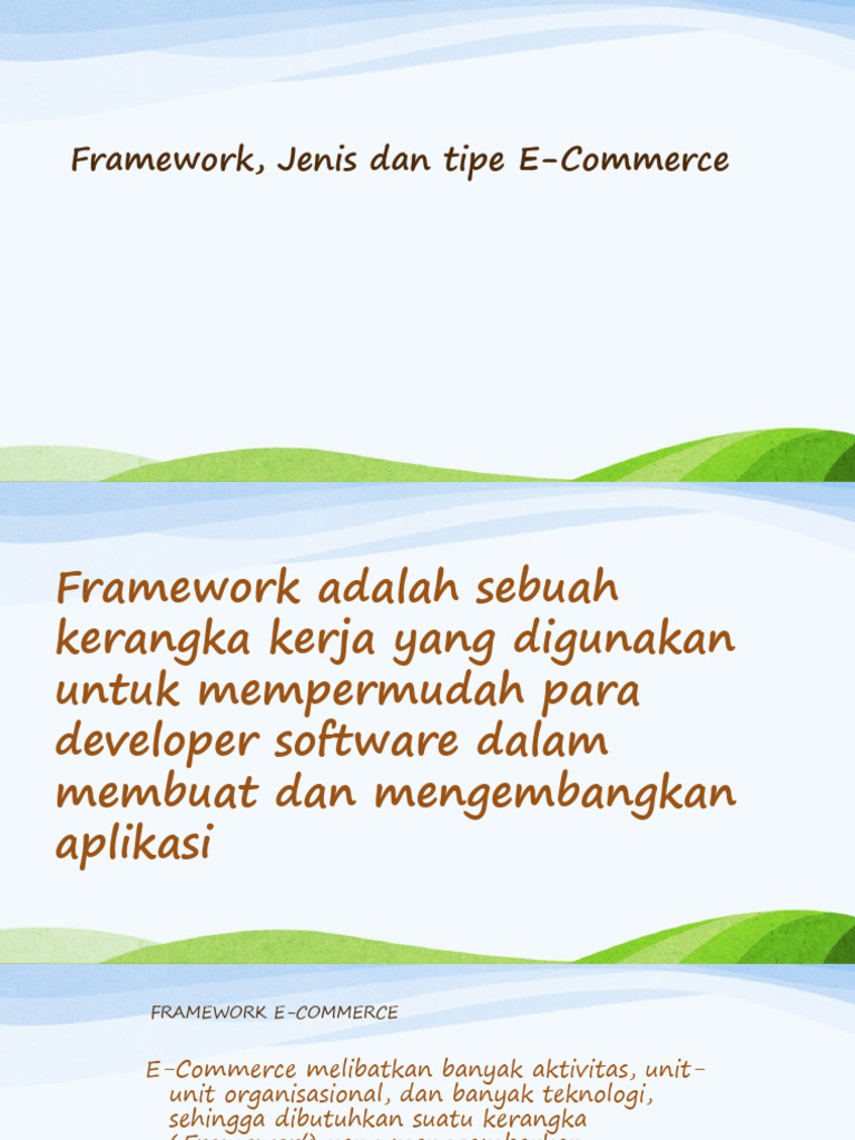 Framework Ecommerce Pdf