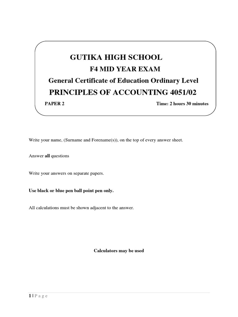 O Level Agriculture CPS BOOK 4 | PDF | Balance Sheet | Debits And Credits