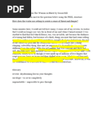 The Woman in Black Extract and Questions | PDF