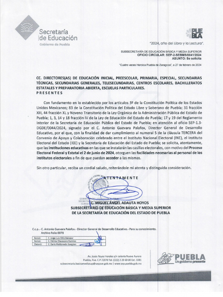 Circular Sep 2 Sebms 041 2024 | PDF