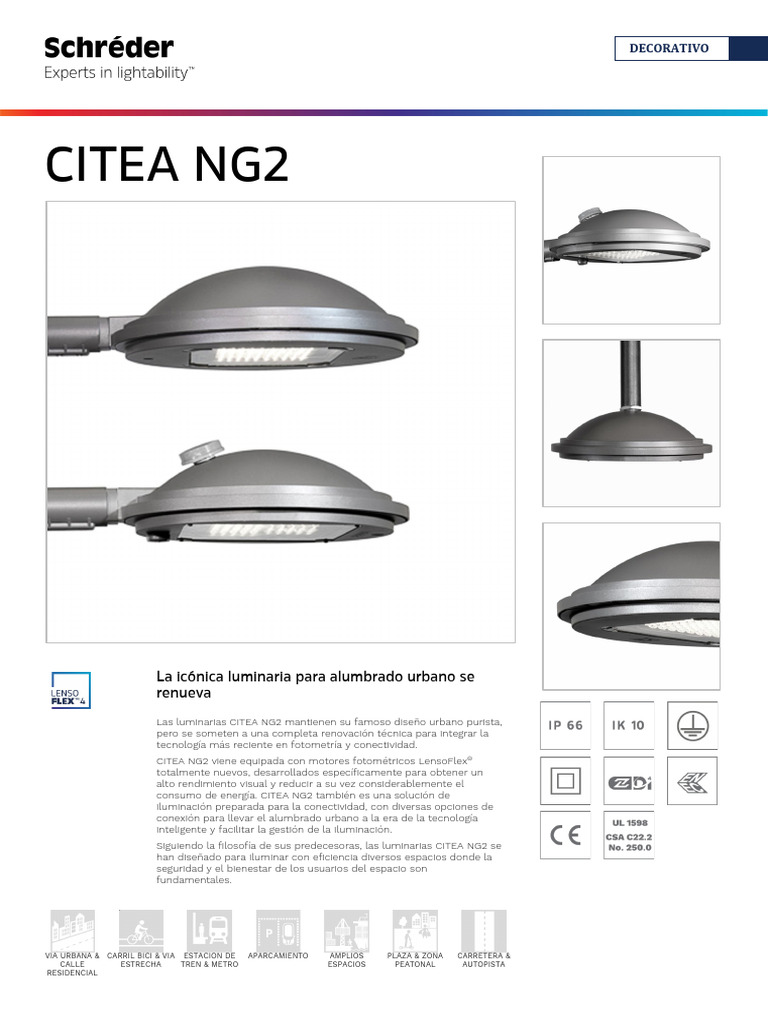 CITEA NG2 ProductSheet ES OK | PDF | Encendiendo | Bluetooth