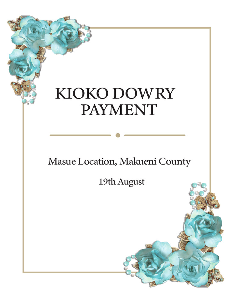 Dowery Card | PDF