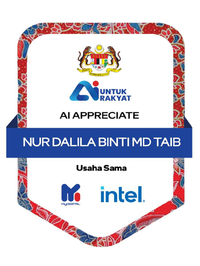 Ai Appreciate Badge | PDF