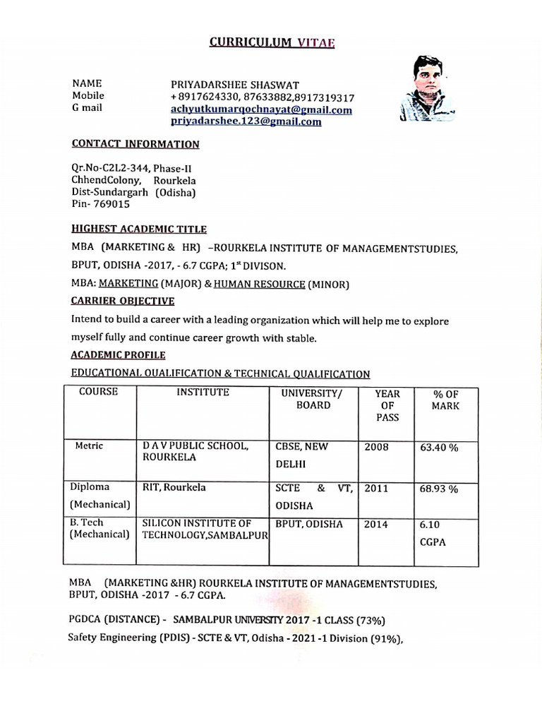 Priyadarshee Shaswat | PDF