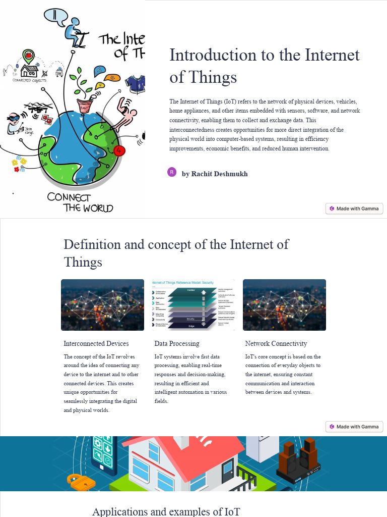Introduction to the Internet of Things | Download Free PDF | Internet Of Things | Computing