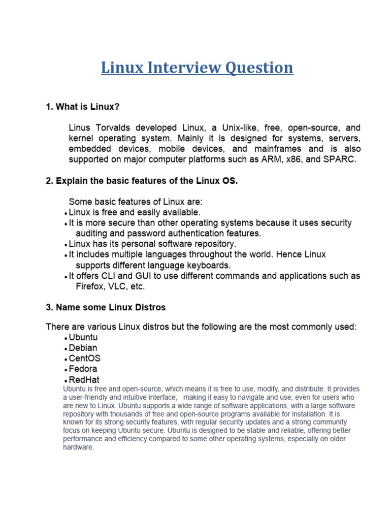 Linux | Download Free PDF | Shell (Computing) | Kernel (Operating System)