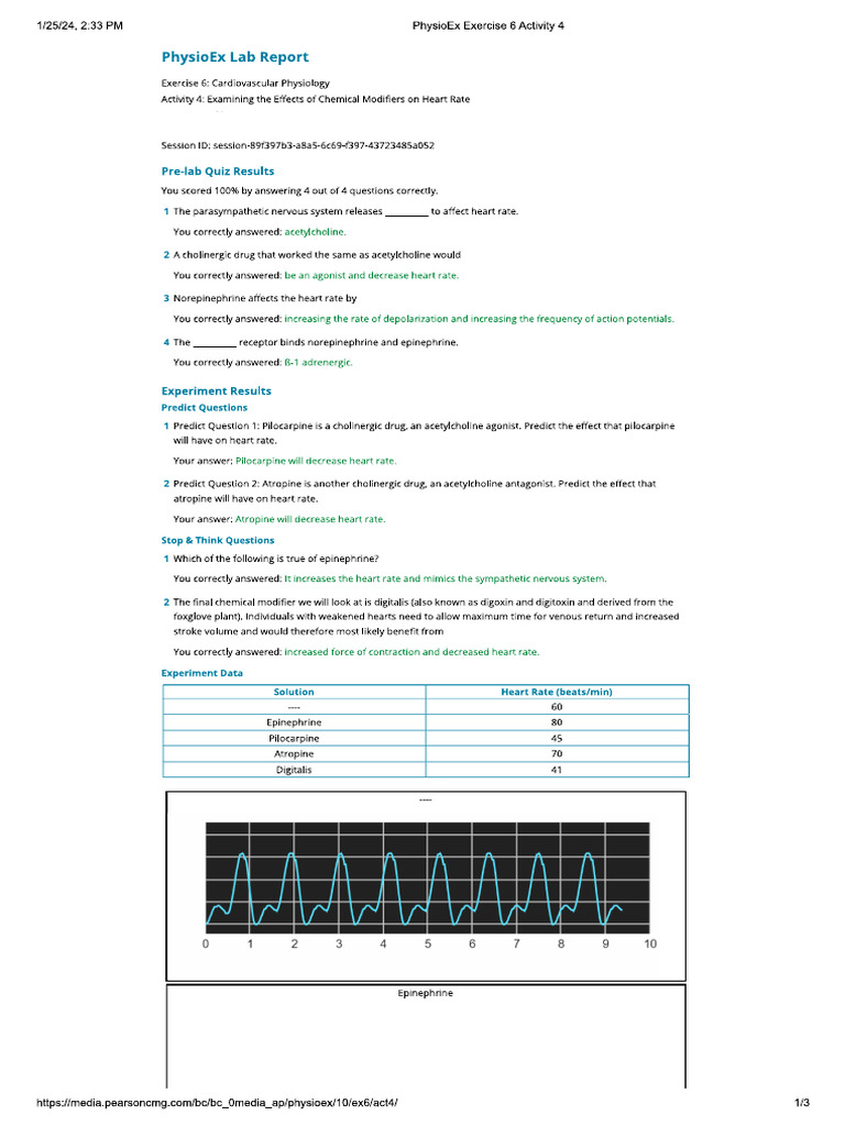 Physioex 6 Activity 4 Pdf
