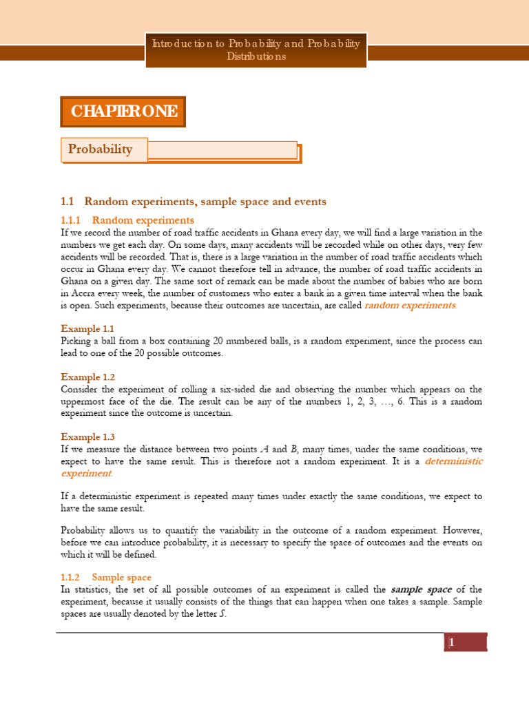 INTRODUCTION_TO_PROBABILITY_AND_PROBABIL | PDF | Experiment | Probability