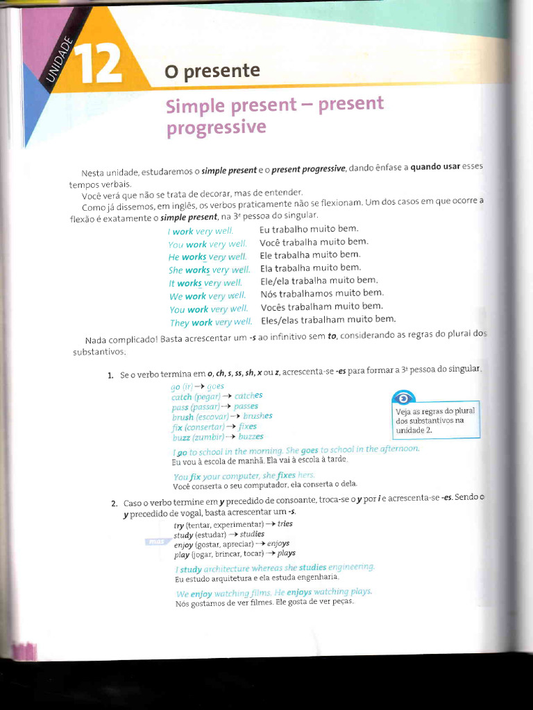 Simple Present - Nelson | PDF | Plural | Linguística