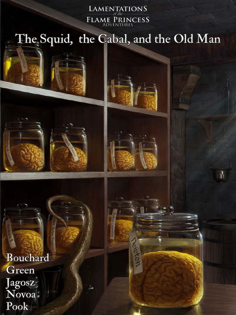 Lamentations of The Flame Princess RPG LotFP The Squid, The Cabal | PDF ...