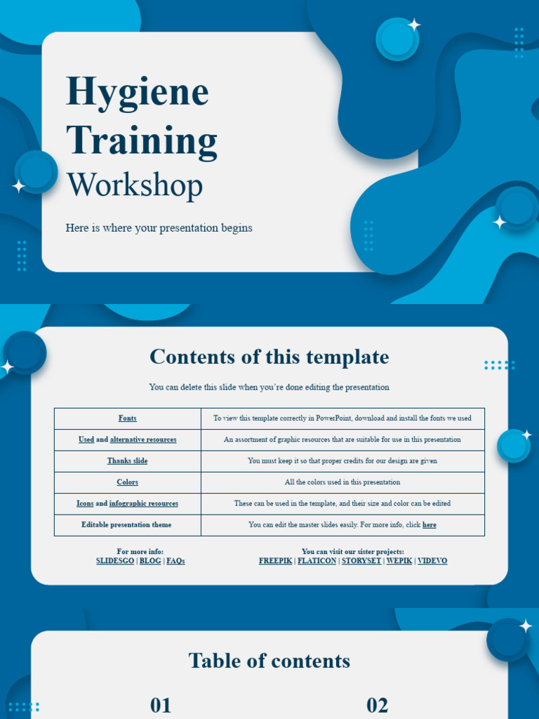 Hygiene Training Workshop Guide | PDF | Planets | Mercury (Planet)