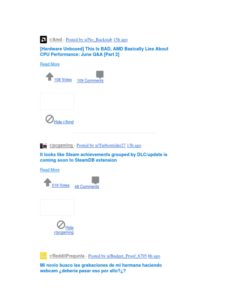 Posted by U/no - Backstab 15h Ago: R/amd | PDF | Computers