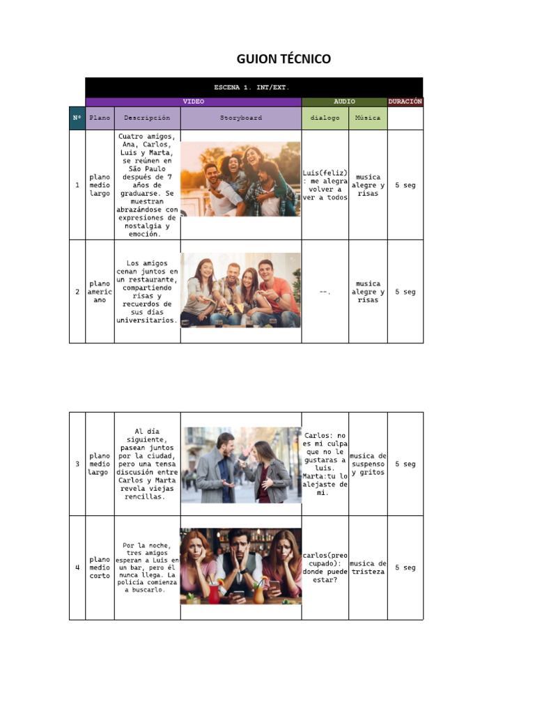 Guion Técnico | PDF | Arte