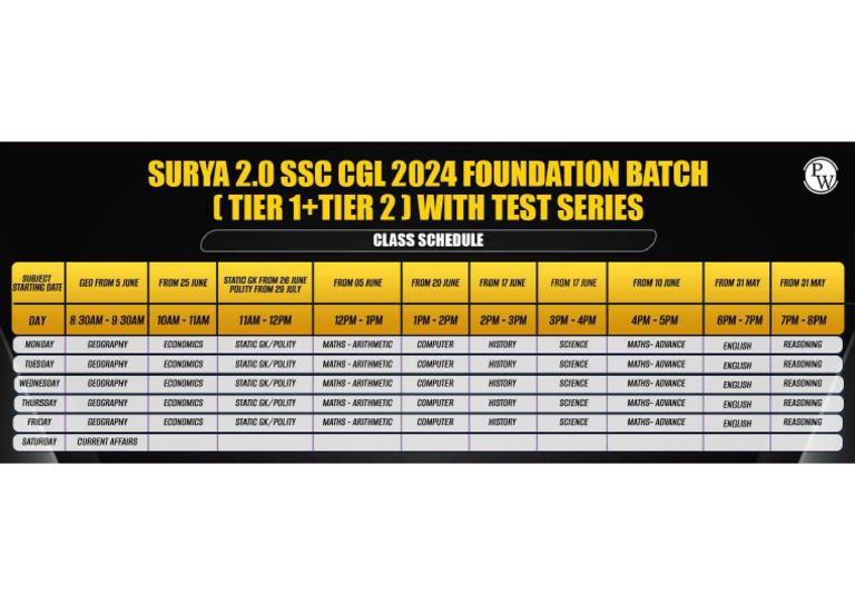 Class Schedule Pdf Only Pdf