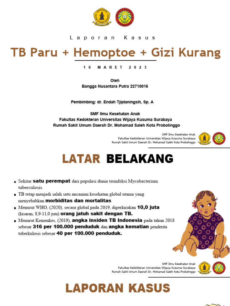 Kasus TB Paru dengan Hemoptoe pada Remaja | PDF