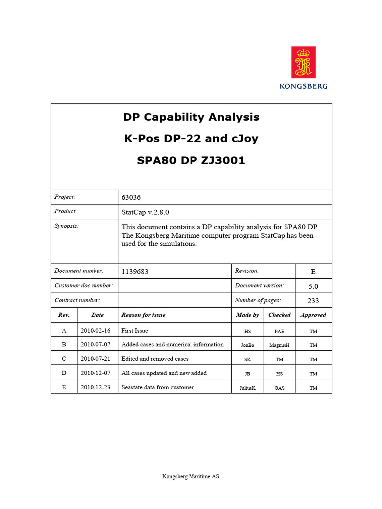 DP Plot | PDF | Ships