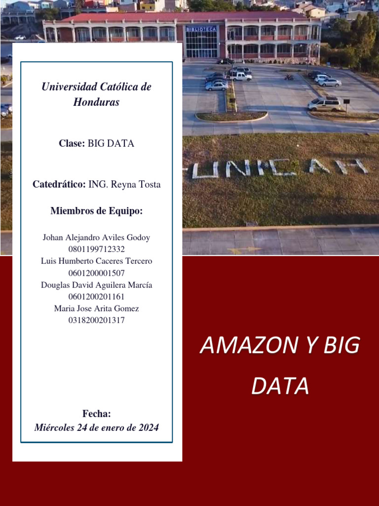 Amazon y Big Data | PDF | Big Data | Analítica predictiva