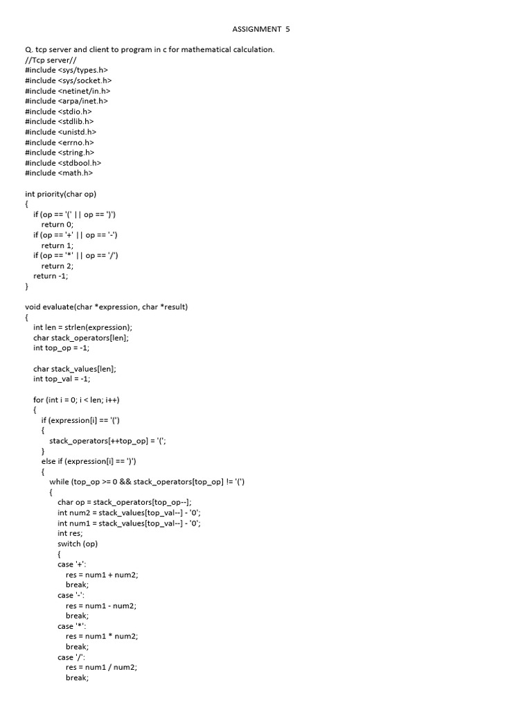 Assignment 5 | PDF | Computing | Computer Engineering